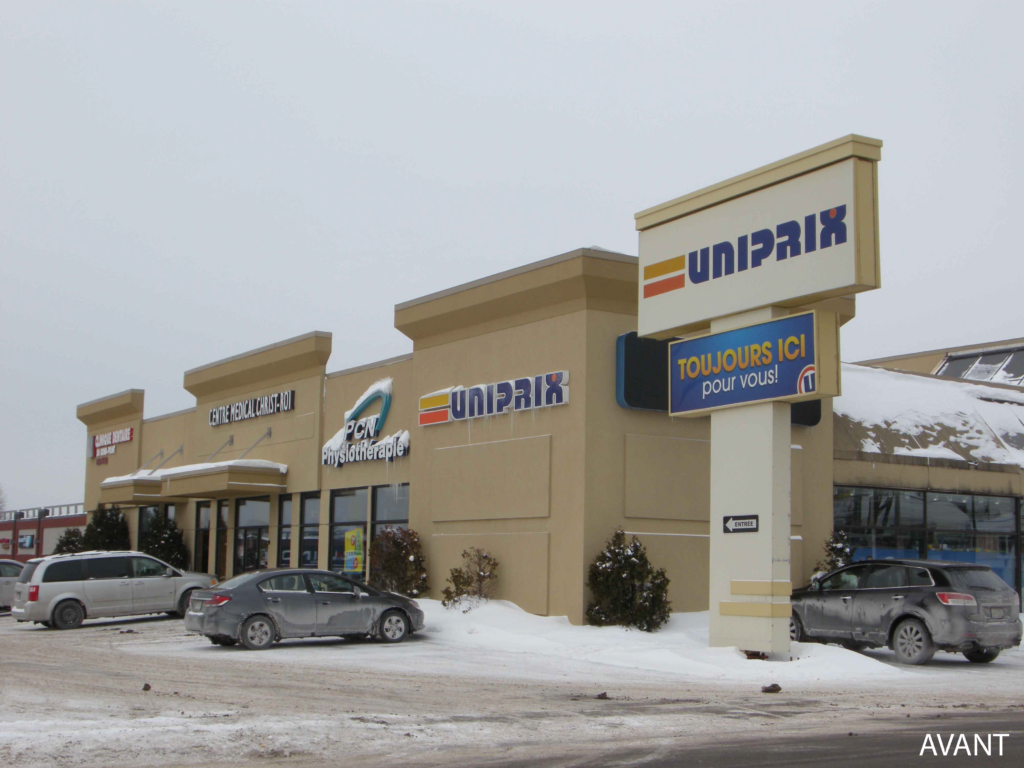 Pharmacie Uniprix – Larochelle Desmeules Architectes